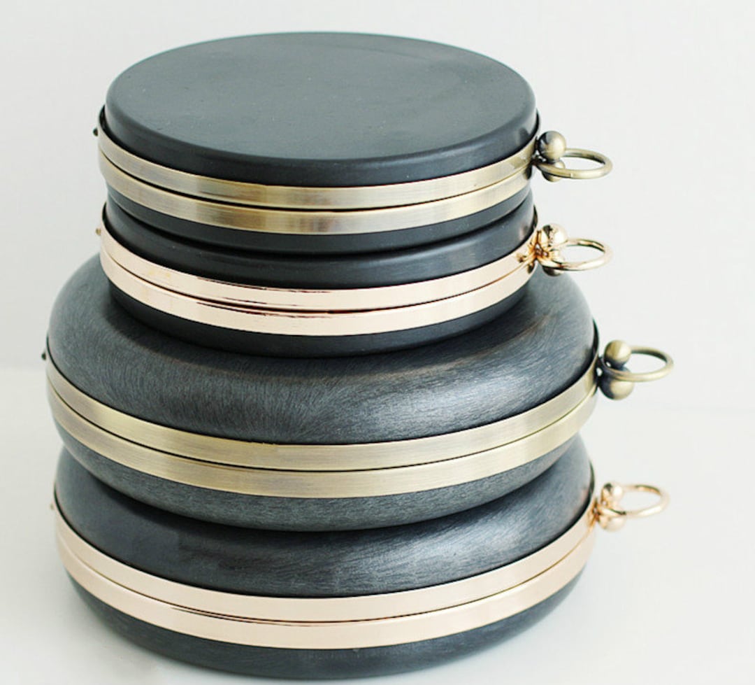 14cm(5 1/2") and 18cm ( 7") Box Purse Frame Clutch Bag Glue-in Purse ...