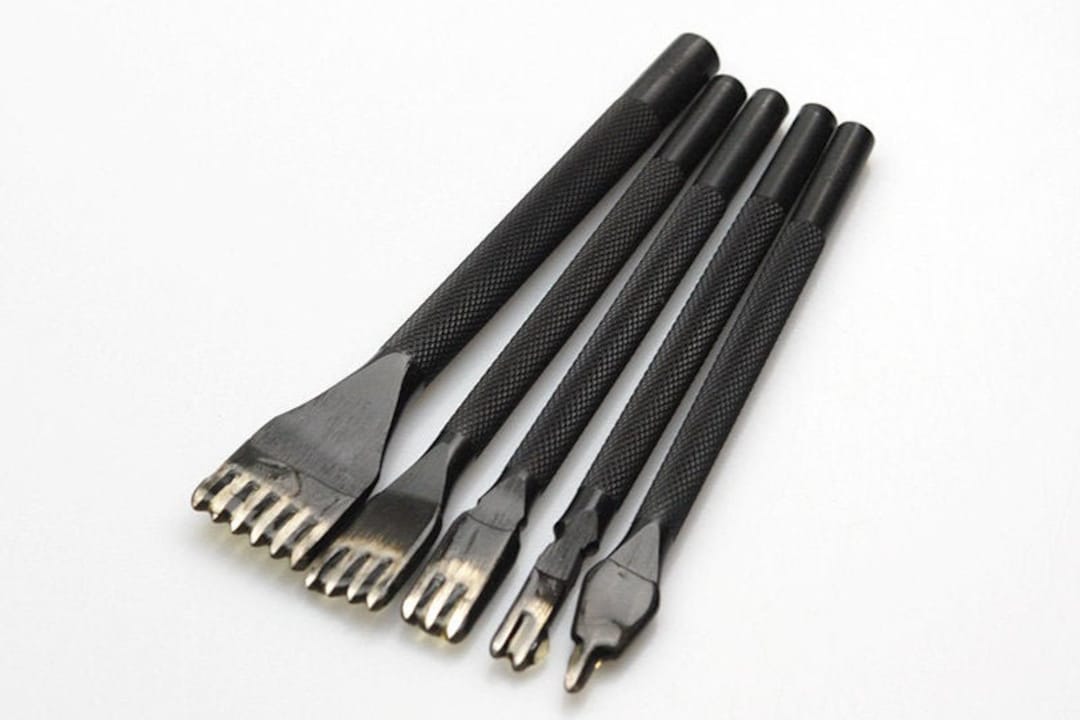 Leather Edge Chisel /leathercraft Tool /pricking Iron Leather Tool Made ...