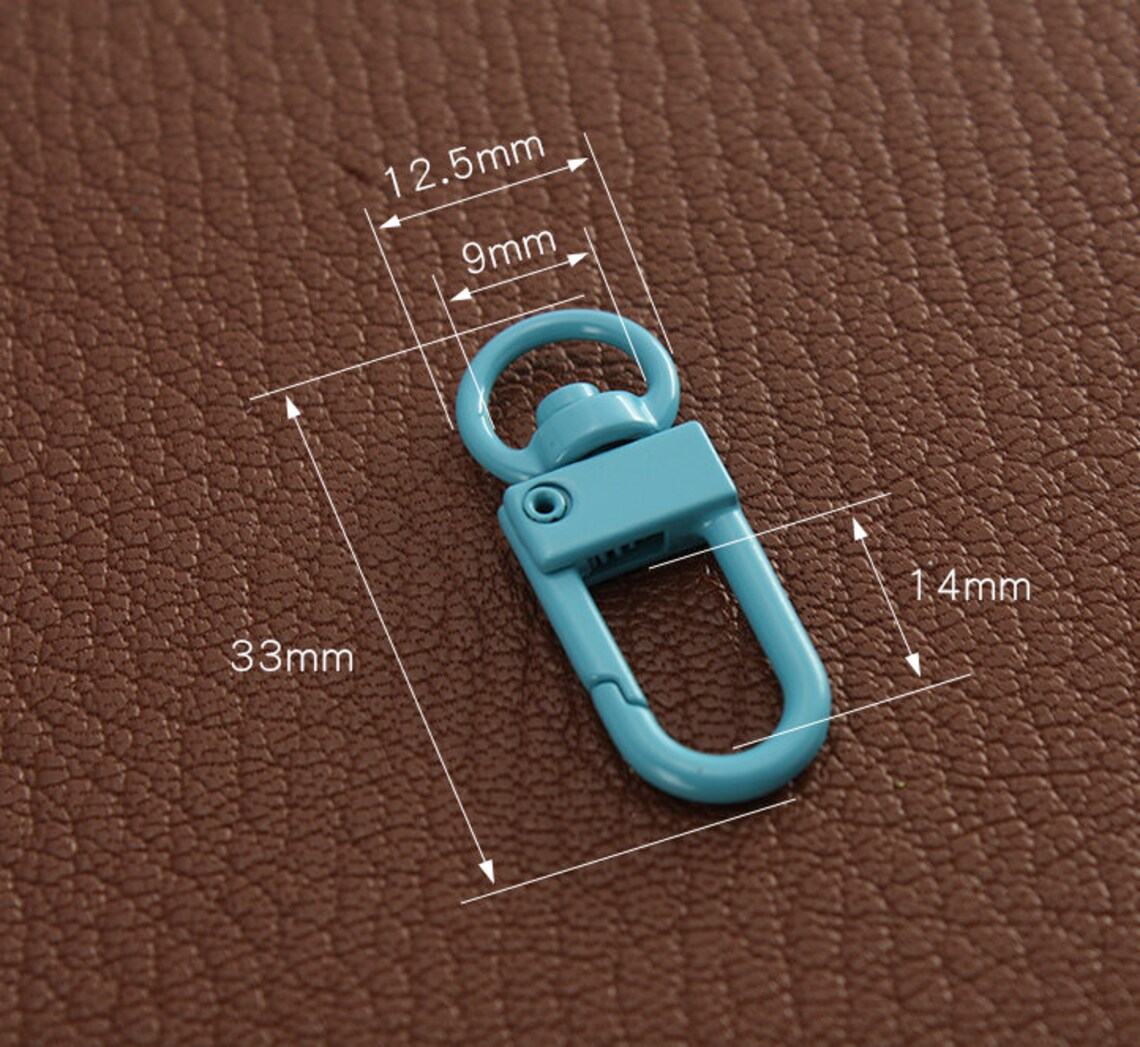 Colorful Trigger Snap Hooks / Purse Hook / Key Hook/swivel Hook 10pcs A ...
