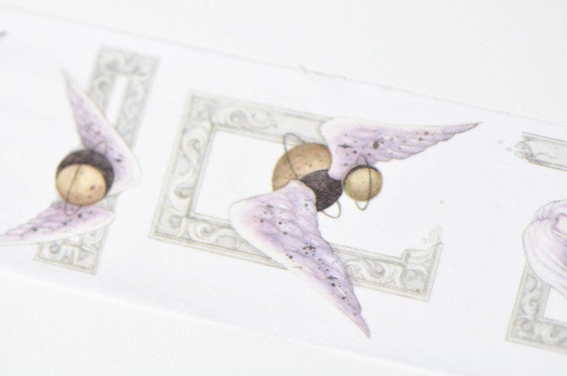 Retro Angel Washi Tape /japanese Masking Tape/ Deco Tape 40mm - Etsy