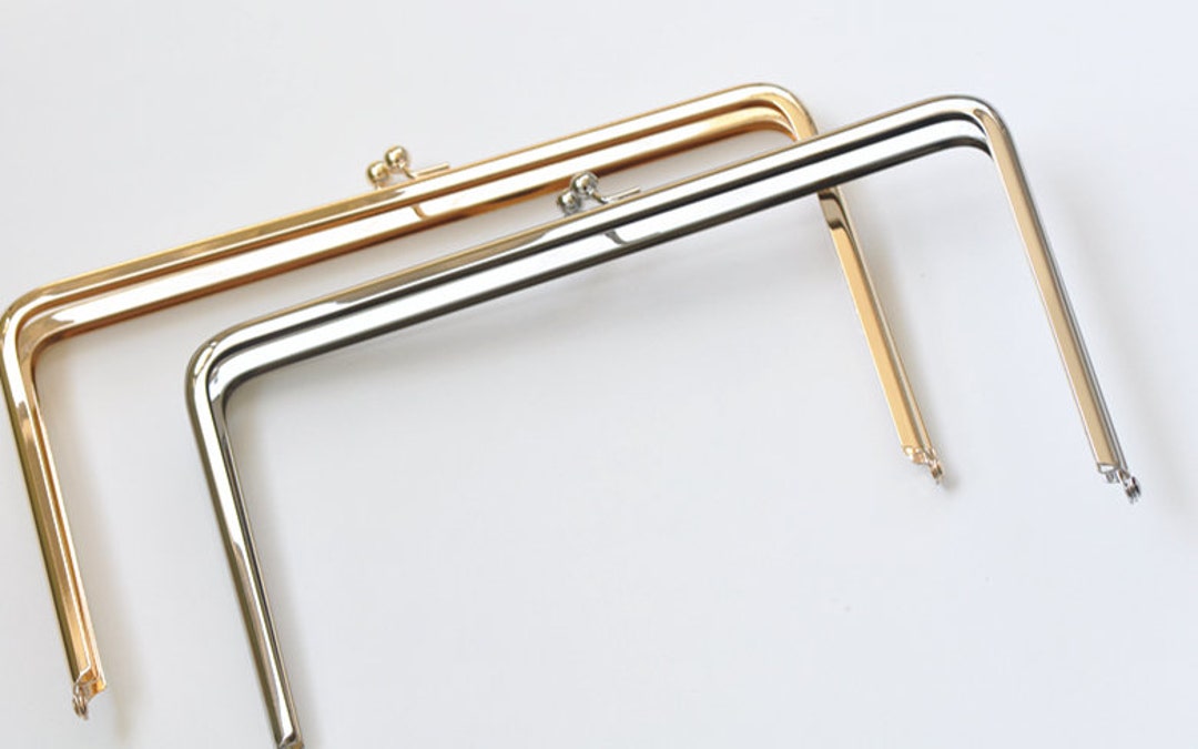 High Feet Purse Frame Passport Purse Frame Gold/silver 21.3cm X 11.3cm ...
