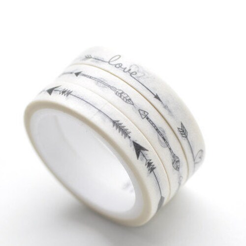 Cute Tape Set / 3 Rolls A Set/ 7mm Wide X 5M Long No.12174 - Etsy