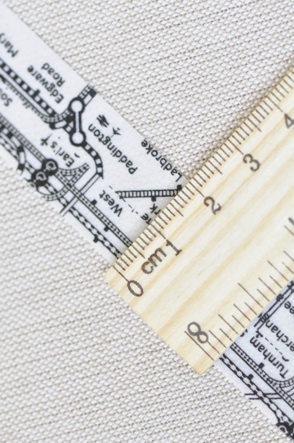 Map Washi Tape Train Subway Masking Tape 20mm X 5M No.12093 - Etsy