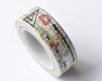 Green Masking Washi Tape Self-adhesive Tape 15mm X 10M | Etsy