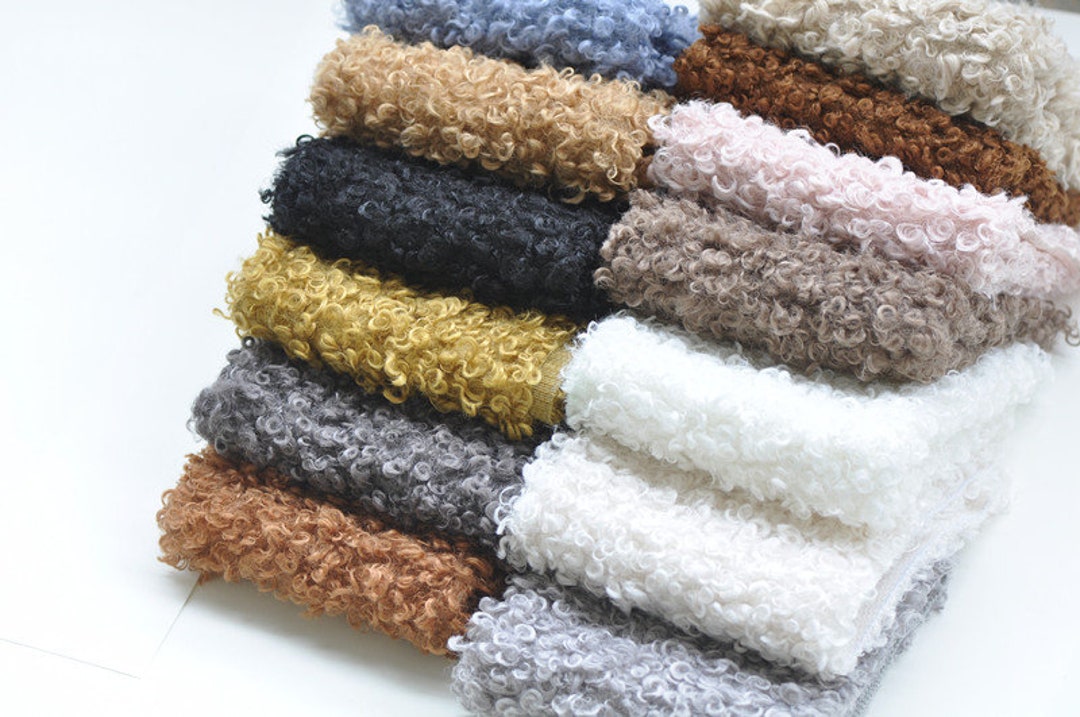 Teddy Bears Fabric With Little Curls Soft Fabric for Toy Stuffed Animal ...