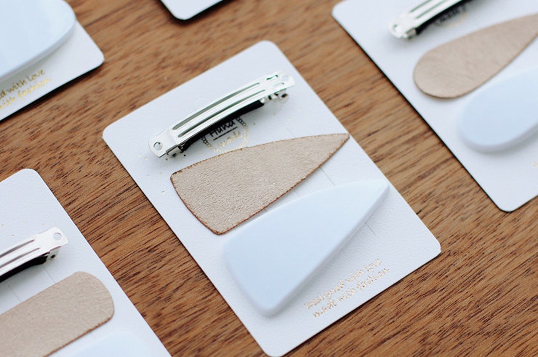 Blank Hair Clips Diy Hair Clip Base Set Pick up Style - Etsy