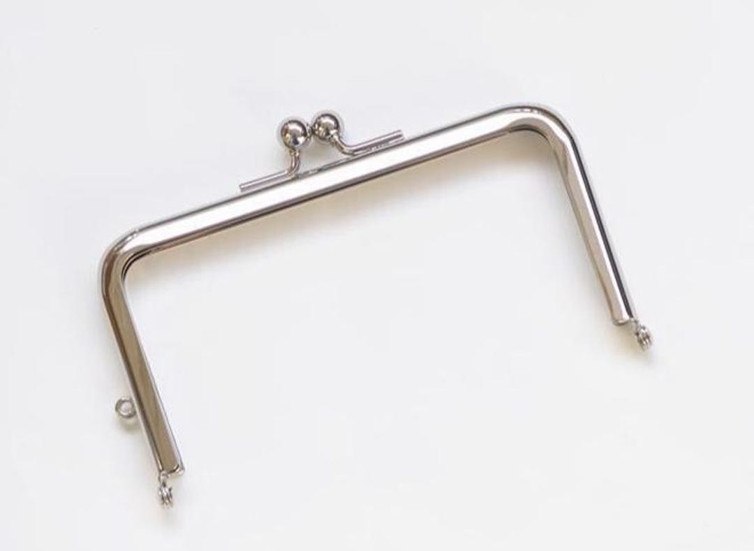 4" ( 11.5cm) Silver Purse Frame Glue-in Style 11.5cm X 6.5cm - Etsy
