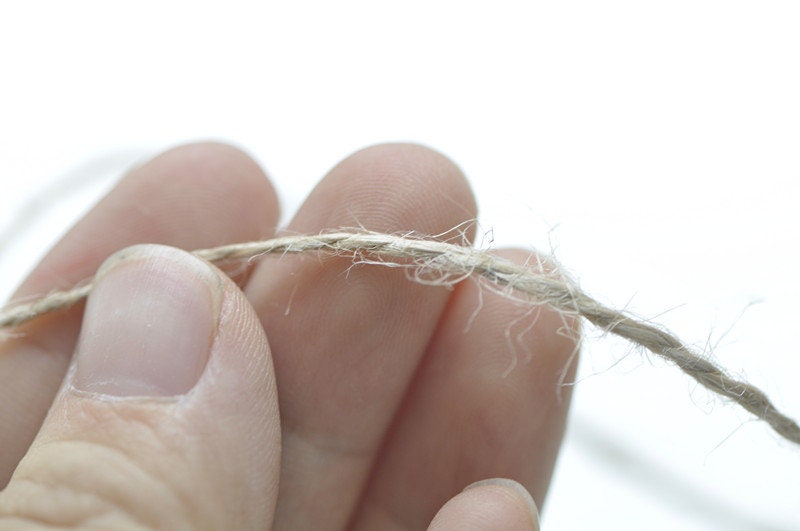Natural Organic Hemp Rope/hemp Rope Cord/garden Twine 1.5mm X | Etsy