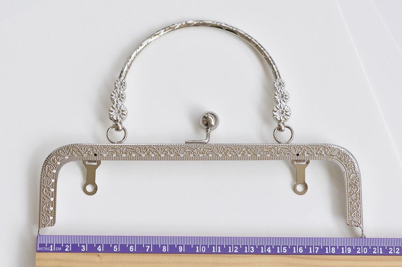 18.5cm and 20cm Purse Frame Sewing Handle Purse Frame Pick Size and ...