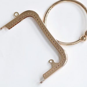Retro Metal Purse Frame /sewing Handle Purse Frame 12.5cm (5") Pick ...