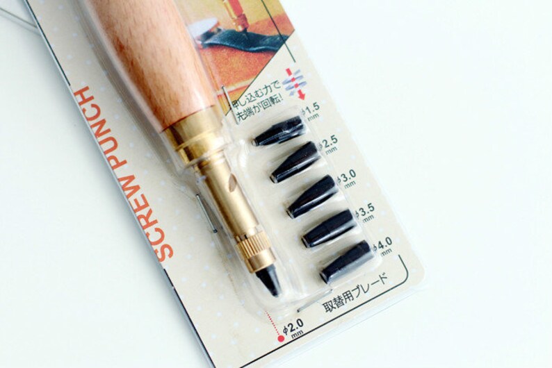 1.5mm/2mm/2.5mm/3mm/3.5mm/4mm Round Hole Punch Leather Hole - Etsy