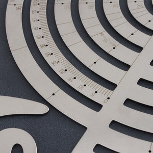 Steel Circular Ruler - Etsy