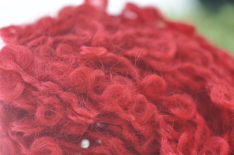 Angora Goat Mohair Curls Needle Felting Wool Doll Hair | Etsy