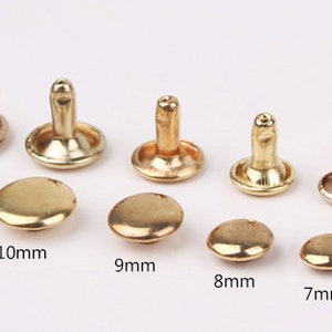 Rivets and Studs for Handbags Button for Diy Purse/ Belt Stud /pick ...