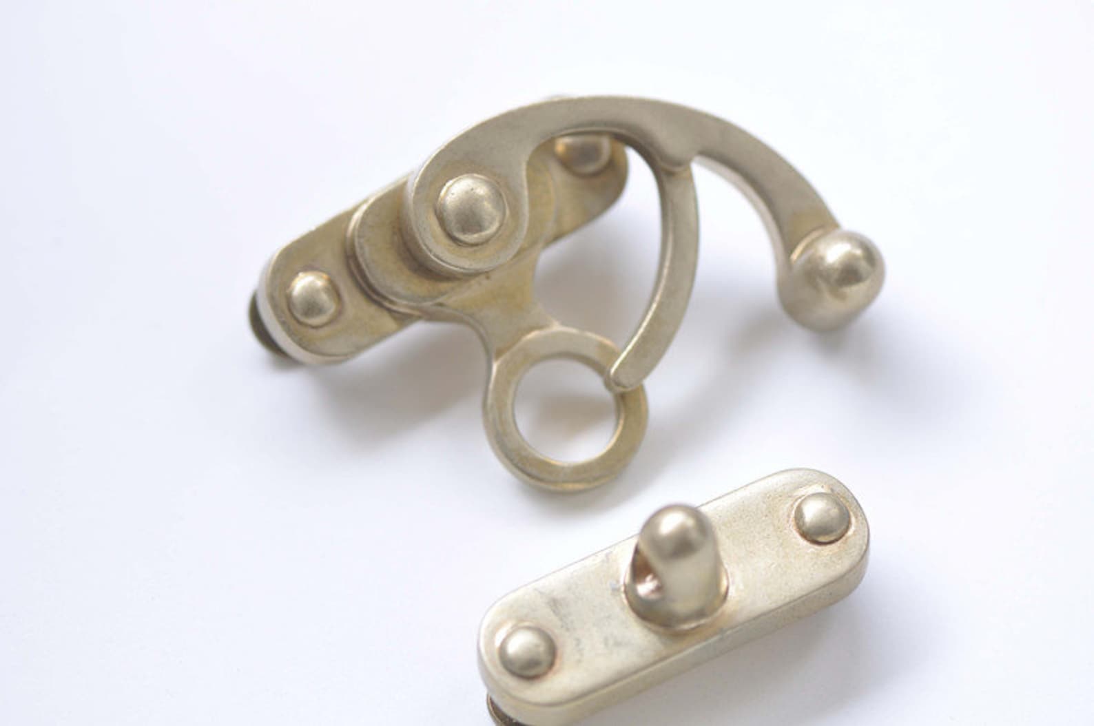 Retro Brass Purse Lock Purse Closure Leather Craft Accessory - Etsy