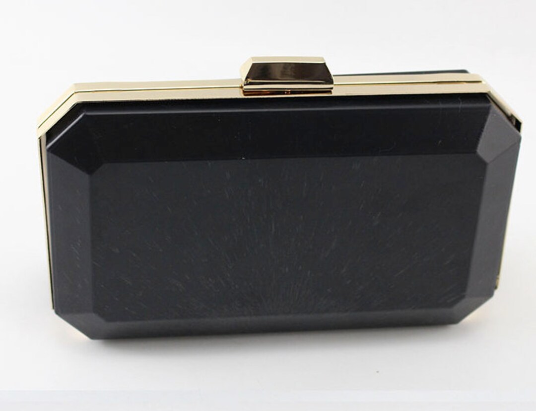 Box Purse Frame Kisslock Clutch Bag Glue-in Style 20.5cm X 12cm ( 7"x5 ...