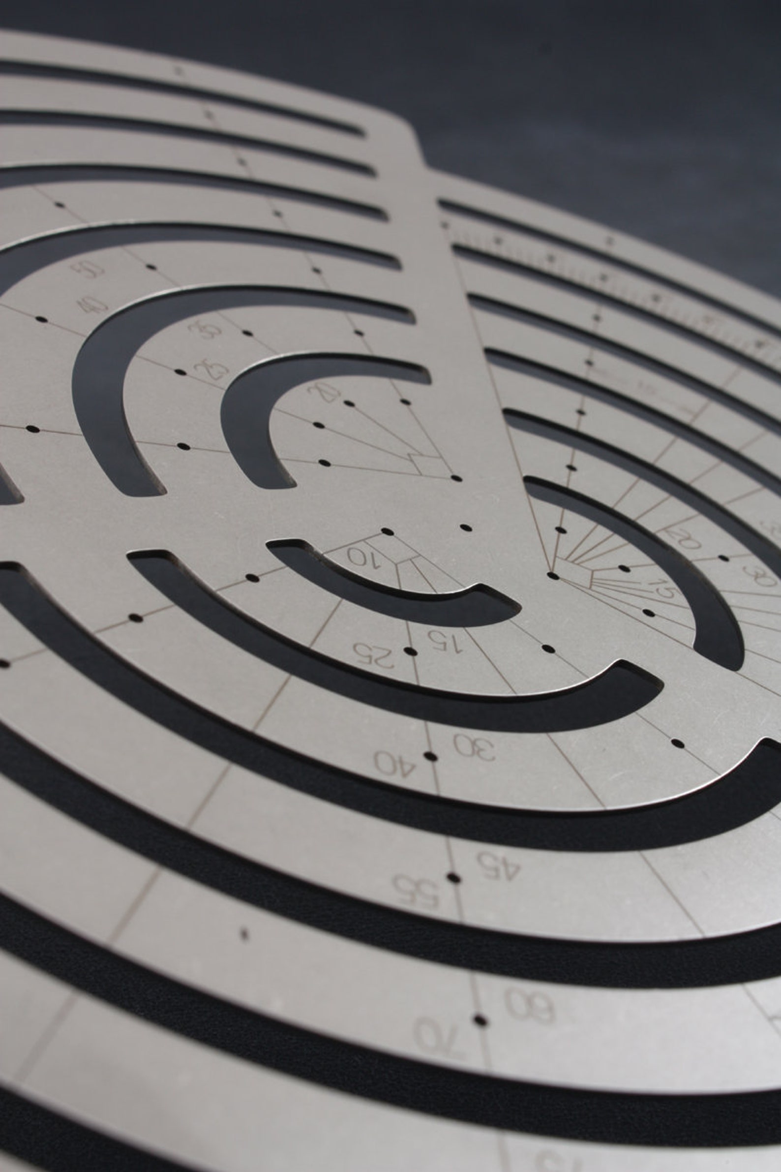 Steel Circular Ruler - Etsy