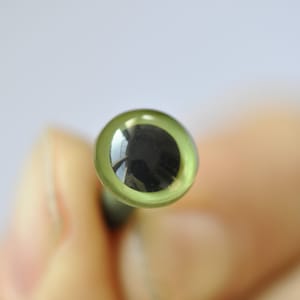 Pure Green Round Eyes/round Transparent Amigurumi Animals Eyes/ Safety ...