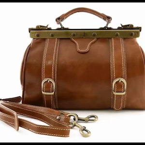 Doctor Bag Purse Frame With Screws Brushed Brass Metal Closure Purse ...