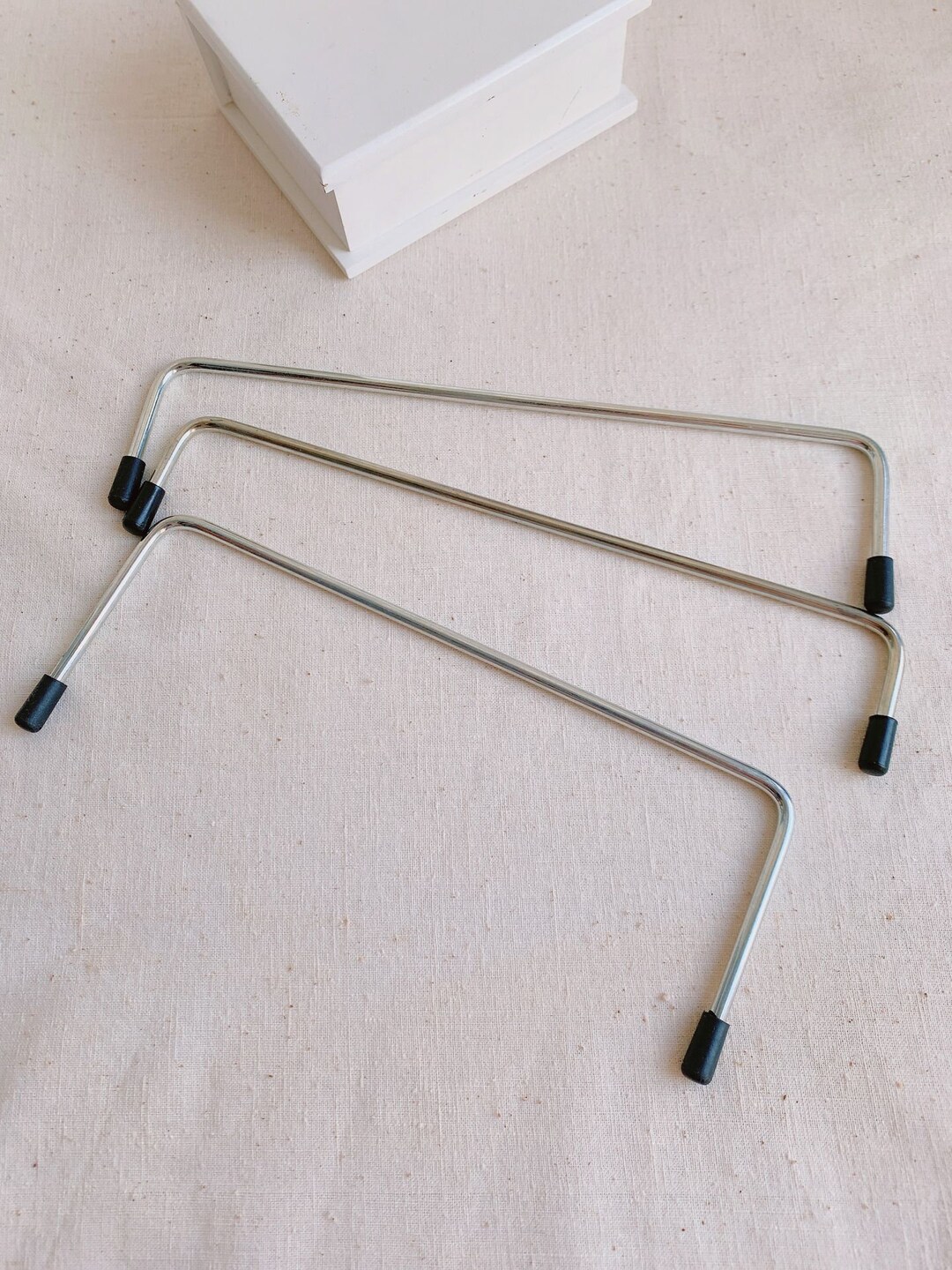 One Pair Internal Purse Frame Rectangular Internal Wire Frames 20cm X ...