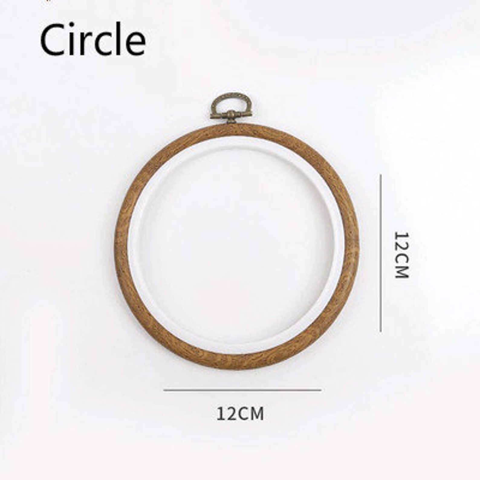 Soft PVC Embroidery Hoop Various Sharp With Imitation Wood - Etsy