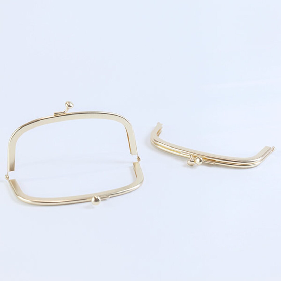Light Gold Purse Frame Handbag Glue-in Style Wedding Bag Maker 13cm ...