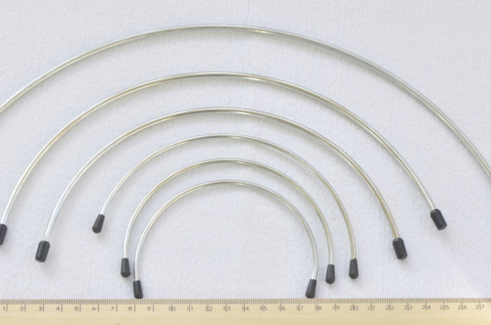 One Pair Internal Purse Frame Half-round Internal Wire Frames Width ...
