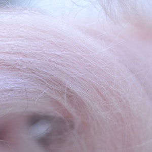 Angora Goat Mohair Wool Roving Needle Felting Wool Bundle Doll Hair 5 ...