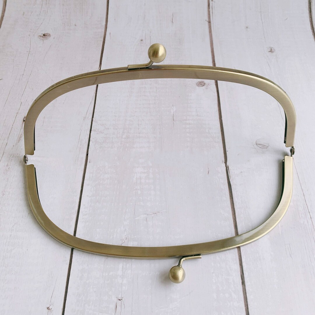 25.5cm (10") Retro Bronze Purse Frame Glue in Style 25.5x10cm - Etsy