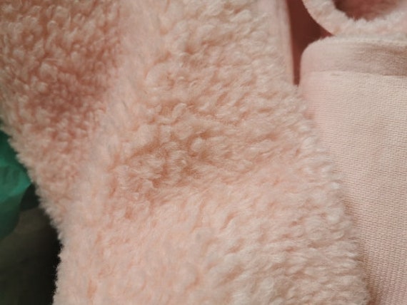 Light Pink Teddy Bears Fabric Soft Curled Fabric for Toy - Etsy