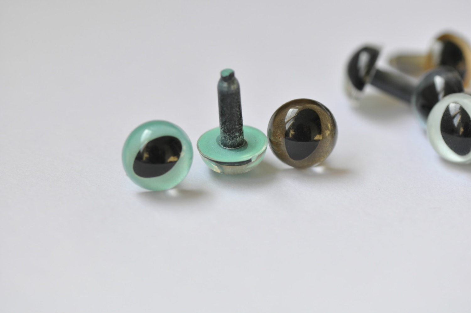 12mm (15/32 Inches) Cat Eyes/ Amigurumi Animals Eyes Toy Safety Eyes ...