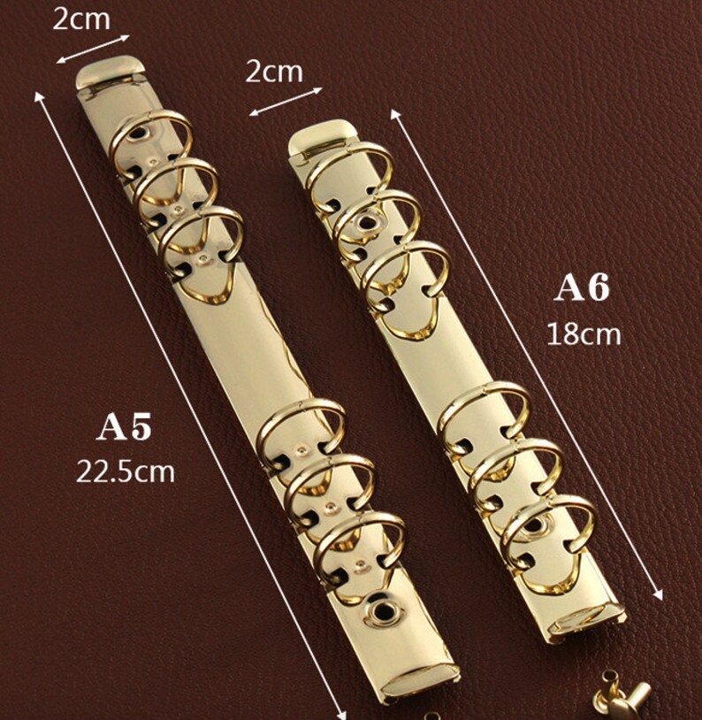 Ring Binder Mechanism Notebook A5/ A6 Replacement 45pcs A Set | Etsy