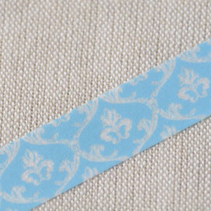 Retro Floral Design Blue Washi Tape 15mm Wide X 10M No.12538 - Etsy
