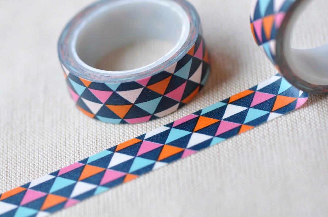 Triangle Pattern Washi Tape Wallpaper 15mm Wide X 5M No.13165 - Etsy