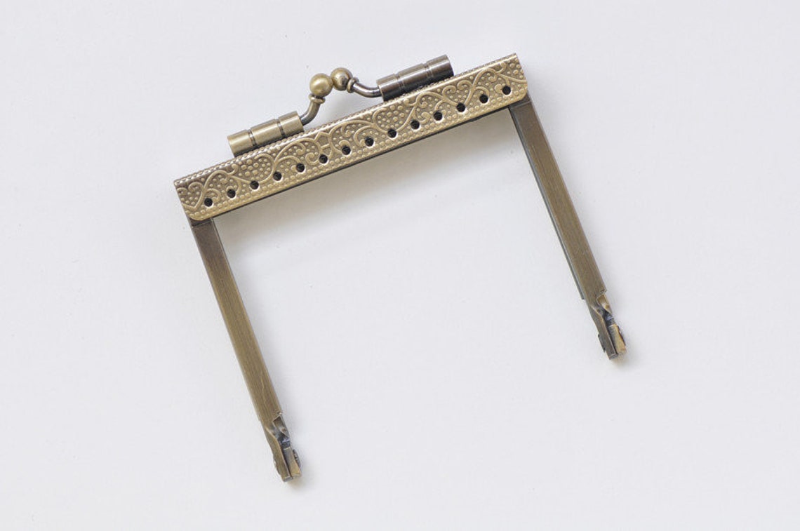 7cm ( 3“) Small Metal Purse Frame Coin Purse Frame Bronze, Silver and ...