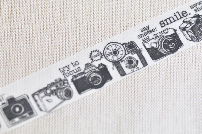 Retro Wide Washi Vintage Camera Masking Tape 20mm x 5M | Etsy