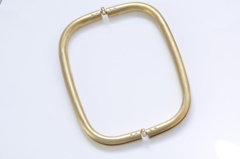 25cm (10") and 18cm (7") Pure Brass Purse Frame Cloud Style Bag Frame ...