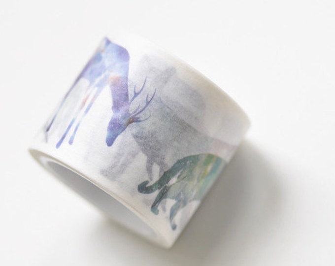 Elegant Crane Washi Tape Journals Tape 50mm X 3M No.12191 - Etsy