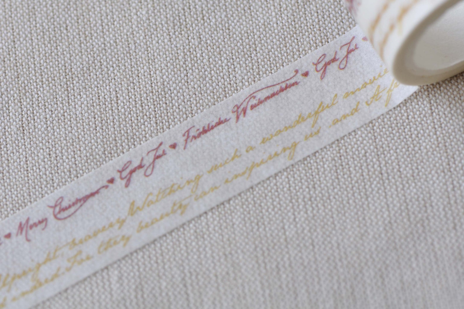 Retro English Handwriting Washi Tape Masking Planner Tape 20mm - Etsy