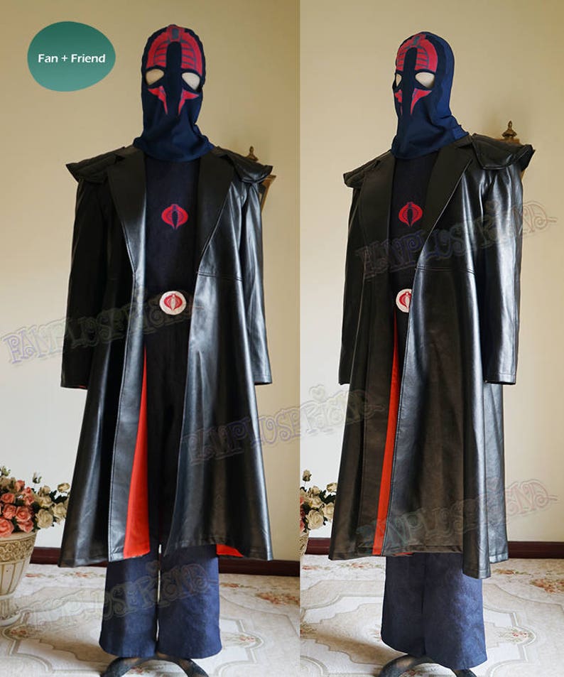 G.I. Joe Series Cosplay Cobra Commander Costume Set - Etsy
