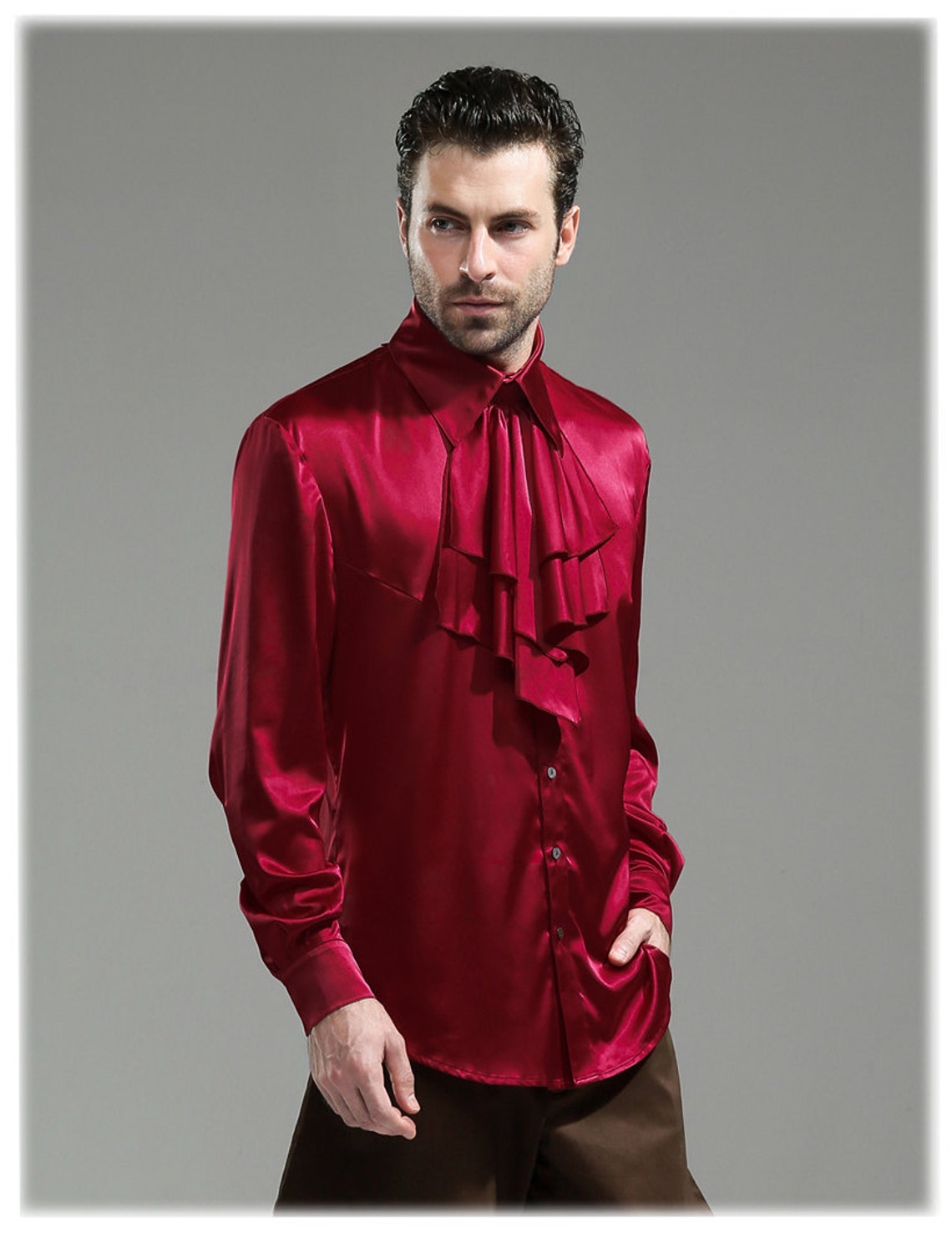 Vintage Shirt Exclusive Steampunk Wedding Elegant Gothic 100% | Etsy