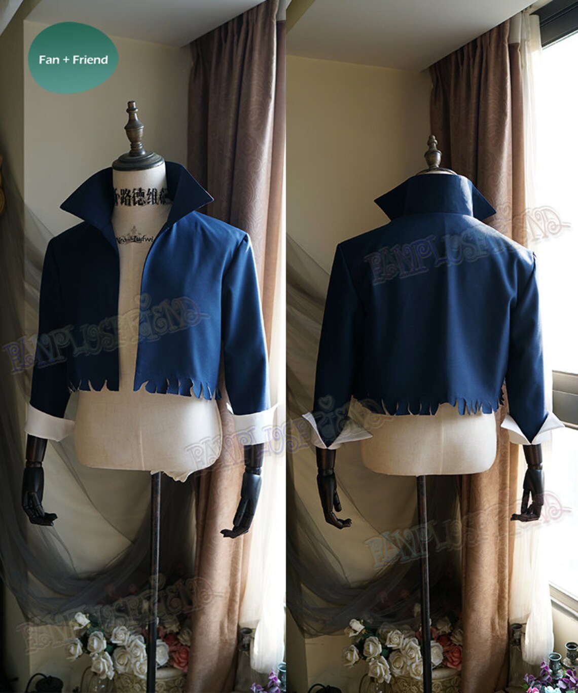 Black Clover Cosplay Asta Costume Set - Etsy