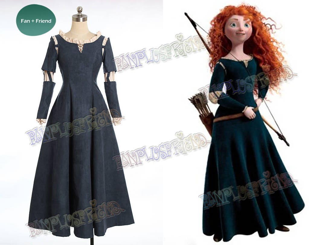 Brave disney Film Cosplay Princess Merida Costume Outfit - Etsy