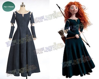 Merida Brave Costume | Etsy