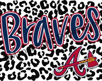 Atlanta Braves Stencil | Etsy