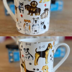 1 Pint Fine Bone China Large Mug Puffin, Cockapoo, Cats, Dogs ...