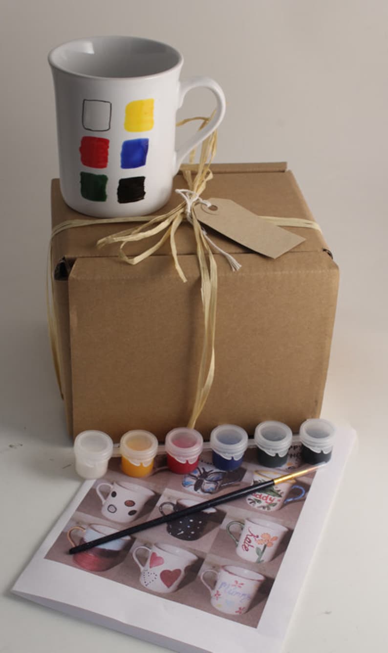 Paint Your Own Craft Kit | Etsy