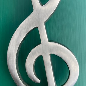 Music Treble Clef Door Knocker - Etsy