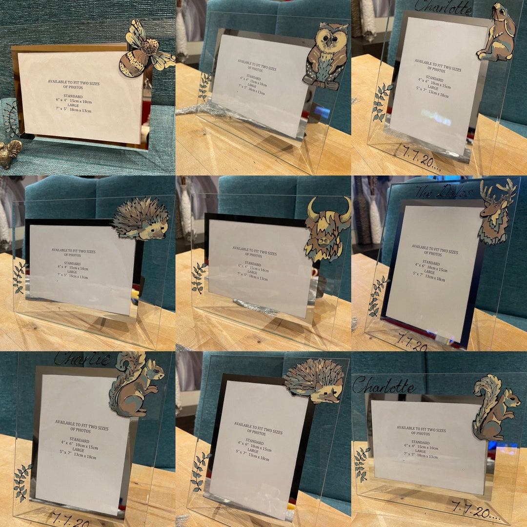 Wildlife Animal Photo Frames Landscape - Etsy