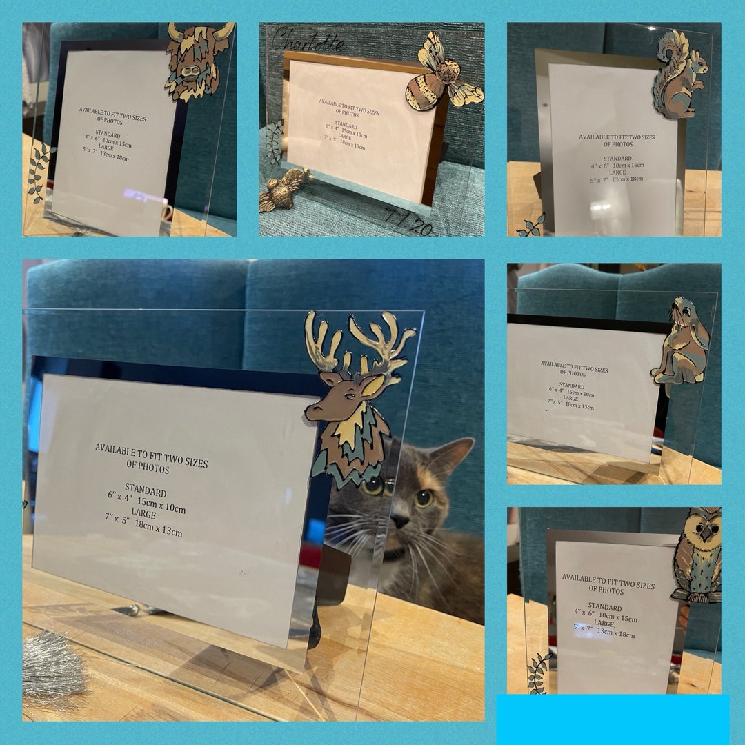 Wildlife Animal Photo Frames - Portrait - Etsy